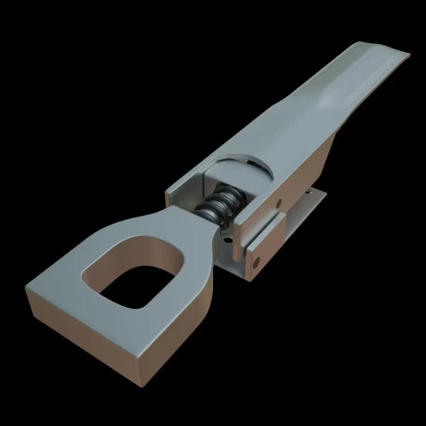 Zinc Plated Heavy Duty Galvanized Trailer Truck Latch Lock, Over Centre ...