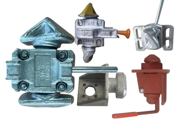 Shipping Container Twist Lock, Side Twistlock And Semi Automatic Twist Lock