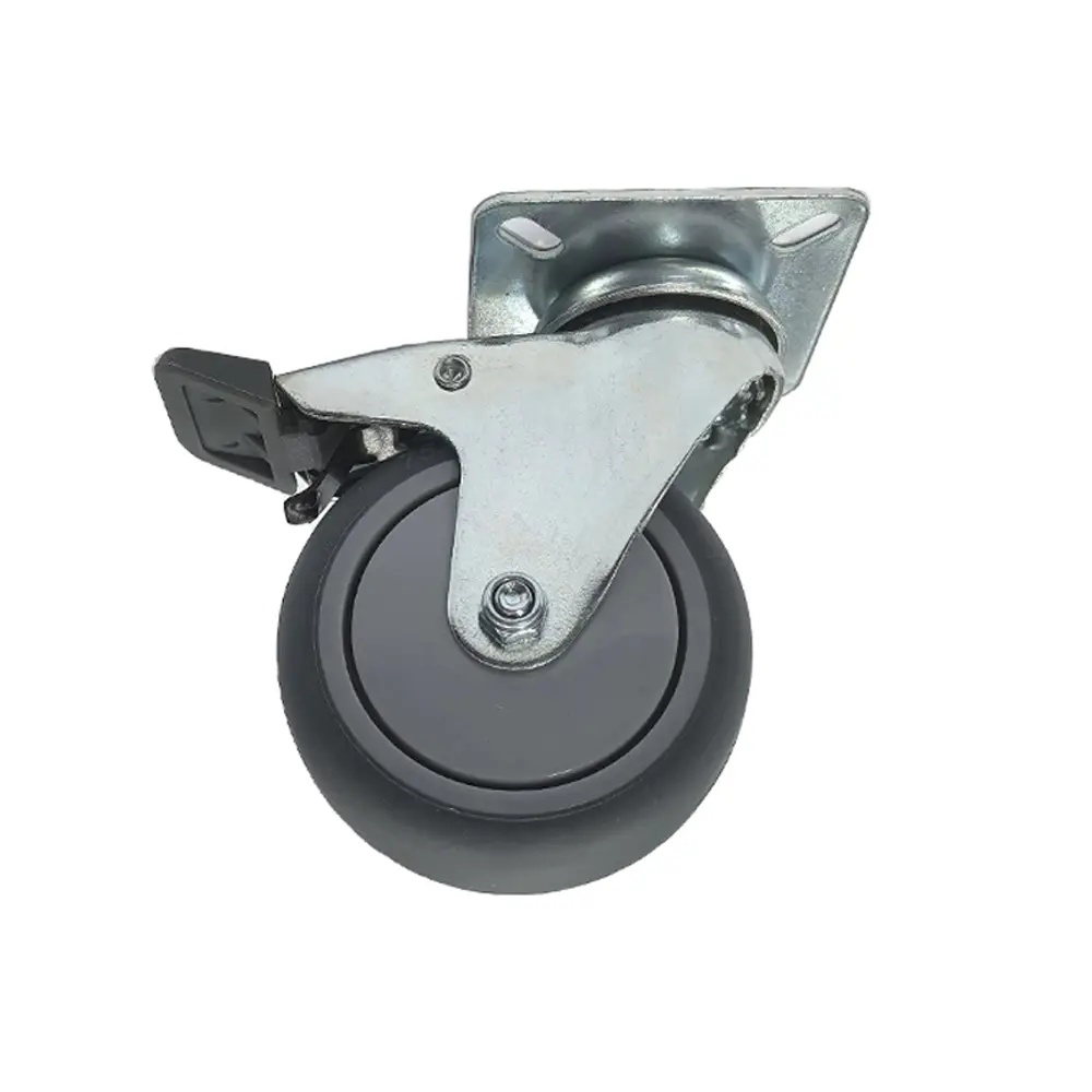 Light Duty Caster Wheel With Brake
